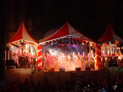 Gazebos & Stage Coverings - The Manchester Light & Stage Company